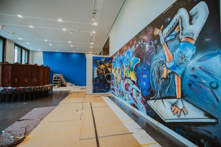 How to create a Graffiti Stencil | Drop-In at Humboldt Forum